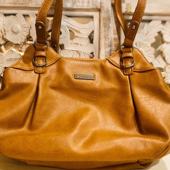 Bags | Koltov Handbag Cognac Color Gorgeous | Poshmark